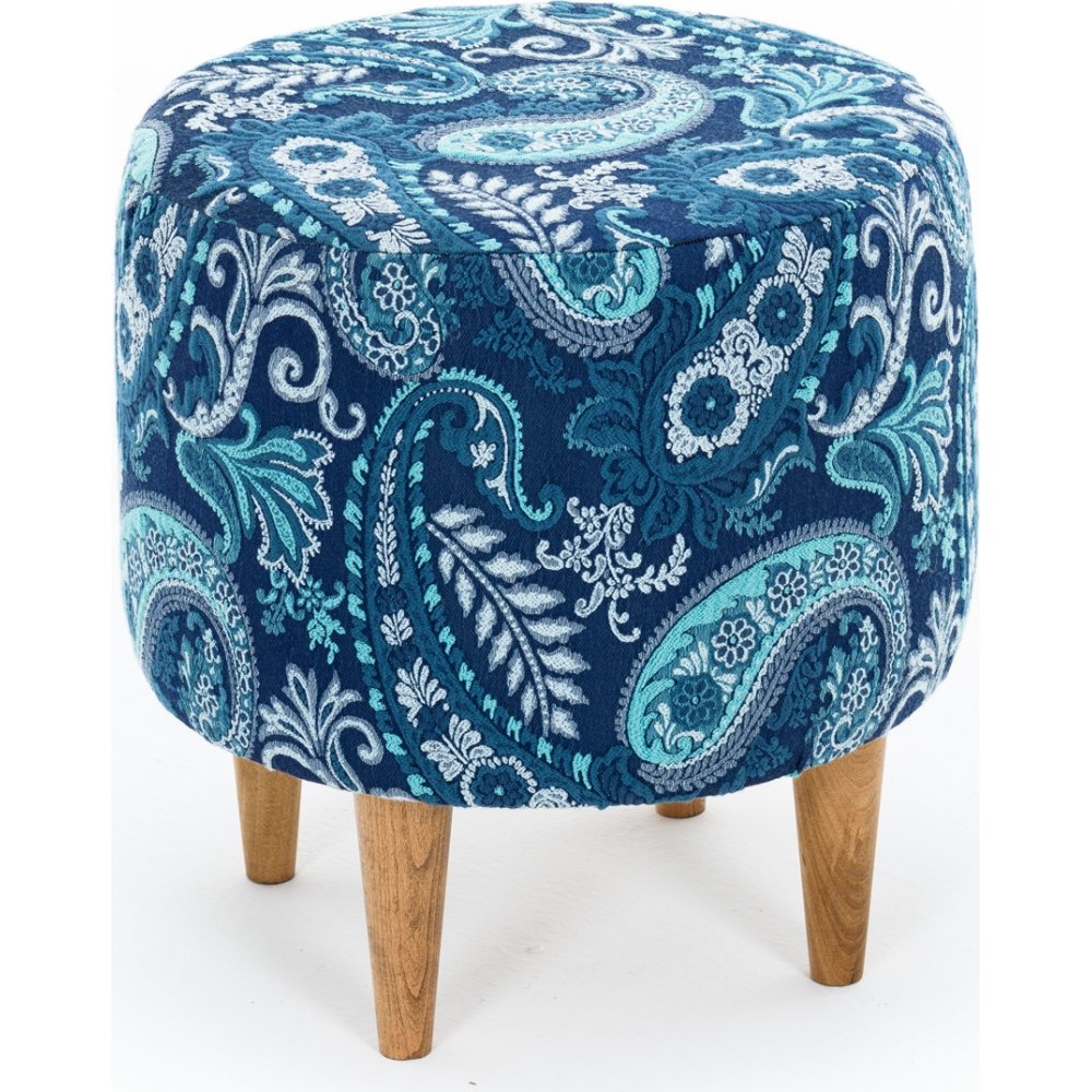 Sassari poef - Blauw - €99.99 - Trendrum.nl